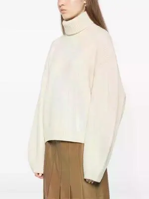 TOTEME Ribbed Turtleneck Top