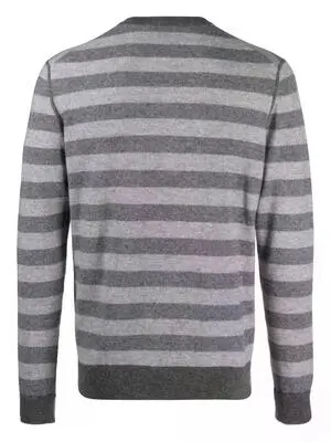 Vince Striped Knit Jumper