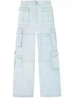 Versace Wide-leg Cargo Jeans