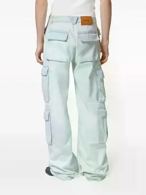 Versace Wide-leg Cargo Jeans