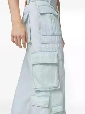 Versace Wide-leg Cargo Jeans