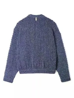 Sunnei Brushed Finish Crew Neck Jumper