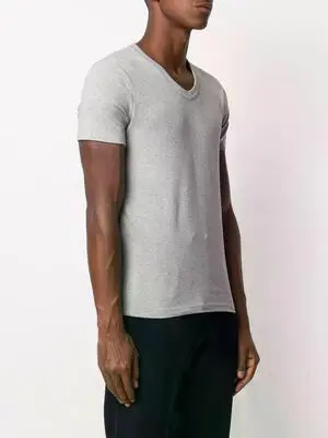TOM FORD Logo Patch V-neck T-shirt