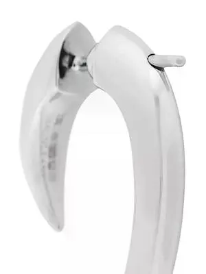 SHAUN LEANE 18kt White Gold Talon Earrings - Metallic