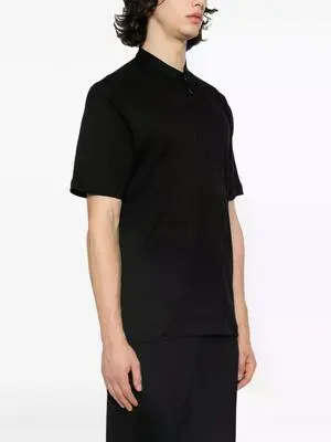 LARDINI Fine-knit Slub T-shirt