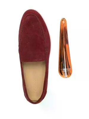 SCAROSSO Ludovica Flat Loafers - Red