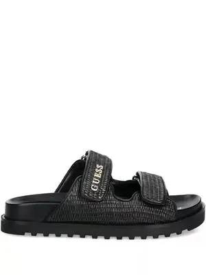 Guess Woven Strap Flat Sandals