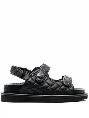 Kurt Geiger Quilted Touch-strap Sandals
