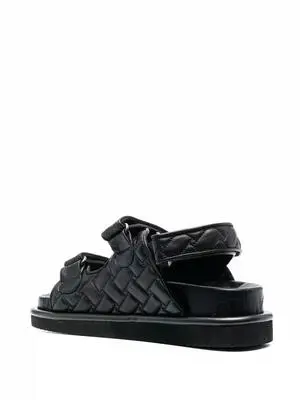 Kurt Geiger Quilted Touch-strap Sandals