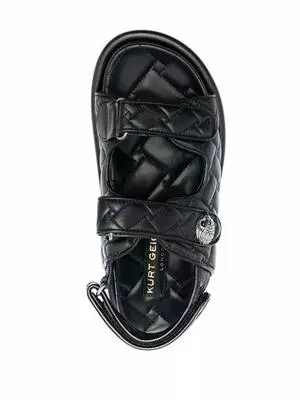 Kurt Geiger Quilted Touch-strap Sandals