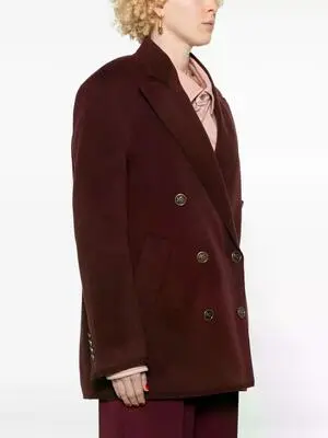 Etro Double-breasted Wool-cashmere Coat