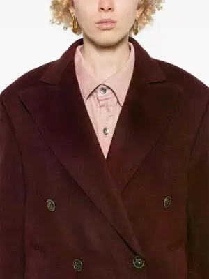 Etro Double-breasted Wool-cashmere Coat