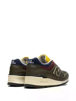 NEW BALANCE 997 Aime Leon Dore "dark Moss/angora" Sneakers - Green