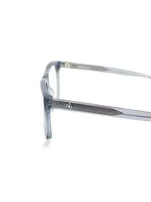 Montblanc Rectangle-frame Glasses - Grey