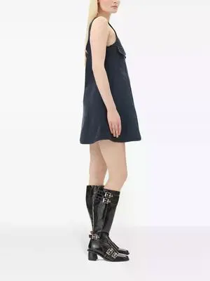 GANNI Button-fastening Mini Dress