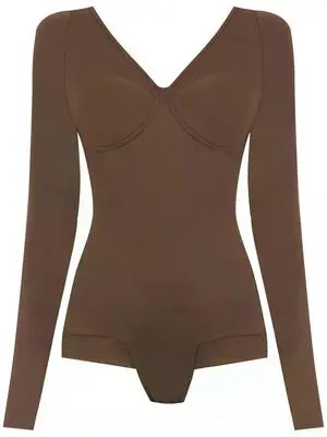 Amir Slama V Neck Bodysuits