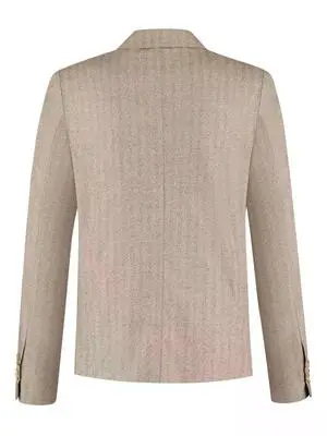 LUIGI BORRELLI Striped Blazer