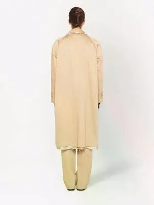 Miu Miu Single-breasted Chino Coat