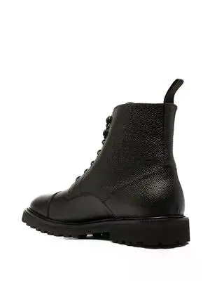 SCAROSSO Ankle-length Lace-up Boots