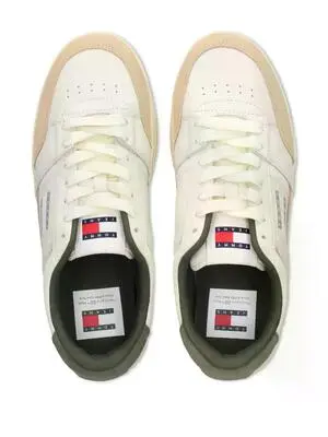 Tommy Hilfiger Tonal-logo Leather Trainers