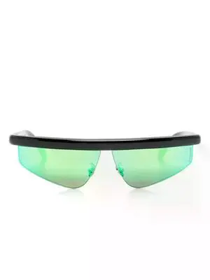 Moncler Orizion Geometric-frame Sunglasses - Black