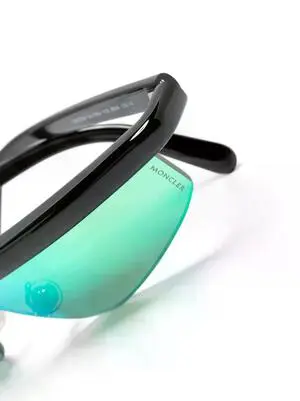Moncler Orizion Geometric-frame Sunglasses