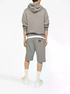 Dolce & Gabbana Logo-tag Track Shorts - Grey