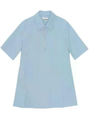 Ganni Zip Up Day Dresses