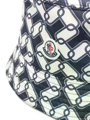 Moncler Chain-print Bucket Hat
