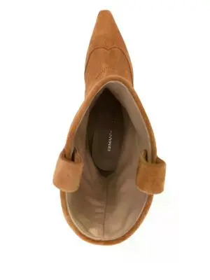 Ermanno Scervino 50mm Suede Cowboy Boots