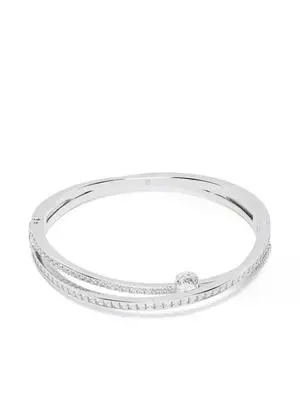 SWAROVSKI Hyperbola Bangle Bracelet - Silver