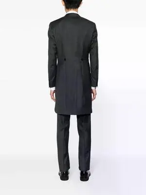 Canali Single-breasted Wool Suit - Grey