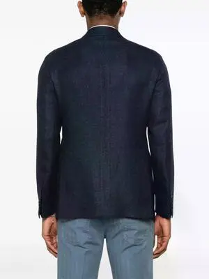 Tagliatore Single-breasted Blazer - Blue