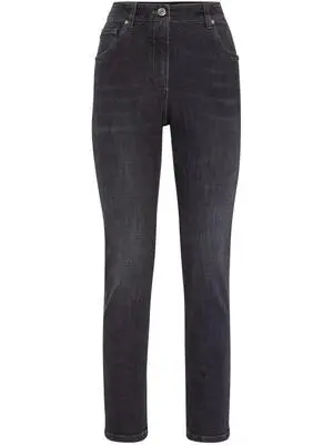 Brunello Cucinelli High Rise Jeans For Women