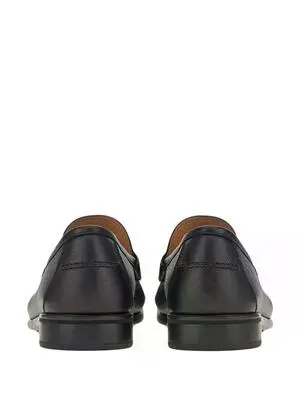 FERRAGAMO Chunky Leather Penny Loafers