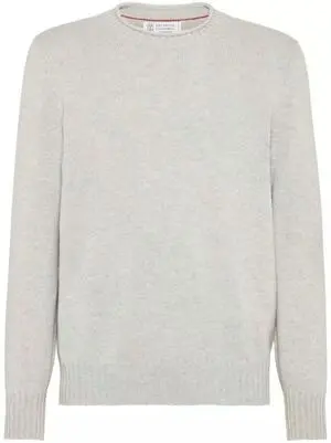 Brunello Cucinelli Round Neck Sweaters For Men
