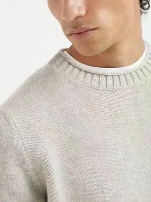 Brunello Cucinelli Cashmere Jumper - Grey