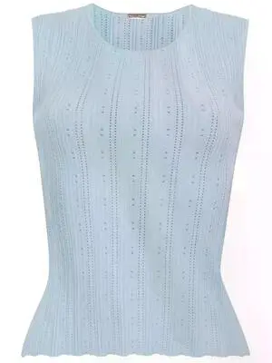 Adam Lippes Brynn Top - Blue
