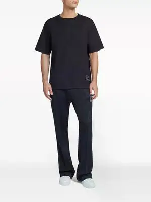 GIUSEPPE ZANOTTI Lr-43 Cotton Track Shorts