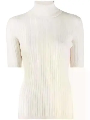 Cashmere In Love Roll-neck Pullover Top