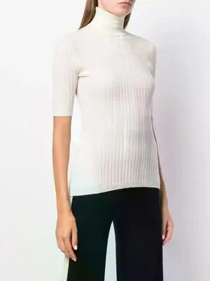 Cashmere In Love Roll-neck Pullover Top