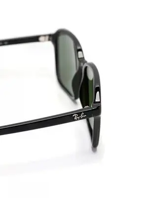 Ray-ban Acetate Rectangle Frame Sunglasses - Black
