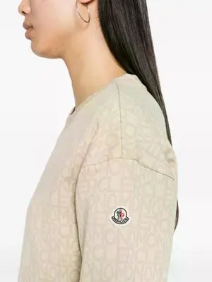 Moncler Monogram-jacquard Sweatshirt