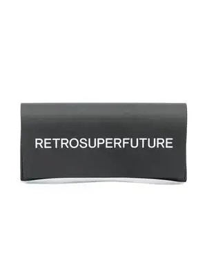 RETROSUPERFUTURE Caro Rectangle-frame Sunglasses - Brown