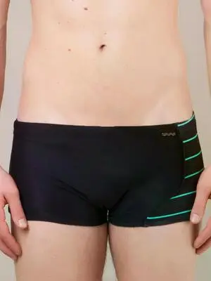 AMIR SLAMA Panelled Swimming Trunks