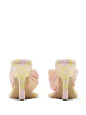 Burberry Check Print Open-toe Sandals