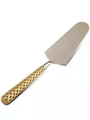 L'Objet Braid Cake Server - Silver