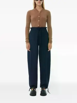 GANNI Elasticated-waist Trousers