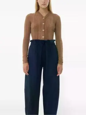 GANNI Elasticated-waist Trousers
