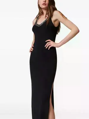 TWINSET Sequin-embellished Knitted Dress